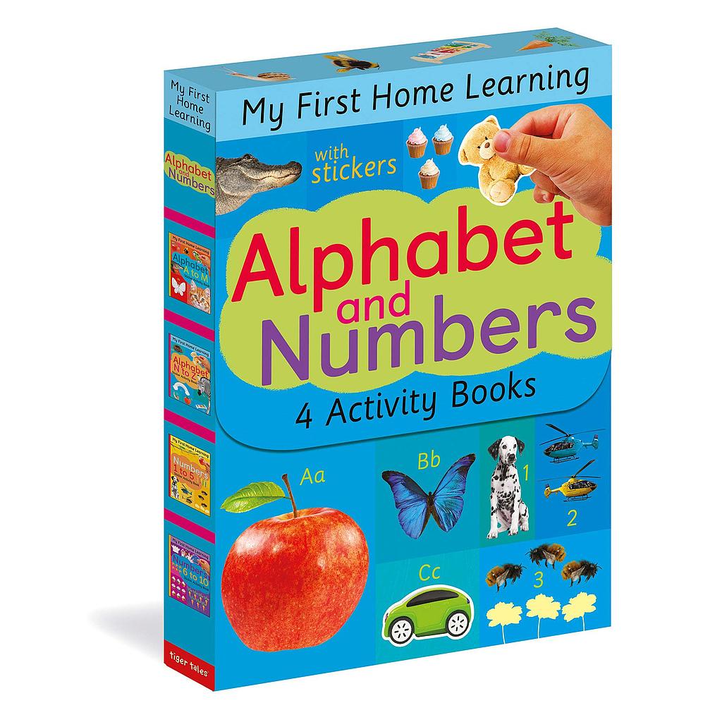 Alphabet and numbers activity book | METROMEDIA